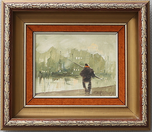 CARLO KNUD HANSEN. Öl auf Leinwand, signiert CK Hansen. Kunst & Gemälde ...