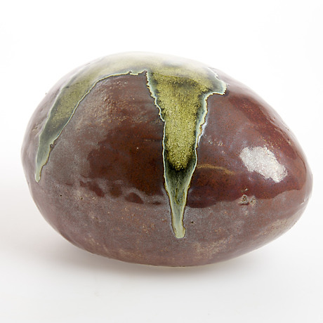 SCULPTURE, ceramic, egg-shaped, Eva Carlsson Toft. Ceramics & Porcelain ...