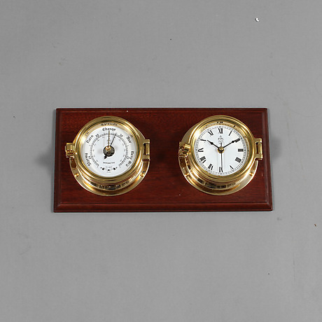 SHIP CLOCK and SHIP BAROMETER, Pilot. Miscellaneous - Technica ...
