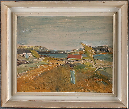 KJELL ROSÉN. "Landscape, West Coast", oil on Board, signed. Art ...