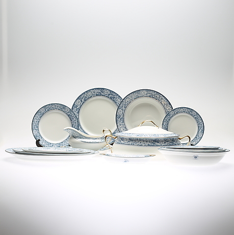 DINNER SET, 59 pieces, porcelain, "Henley", Johnson Bros, England ...