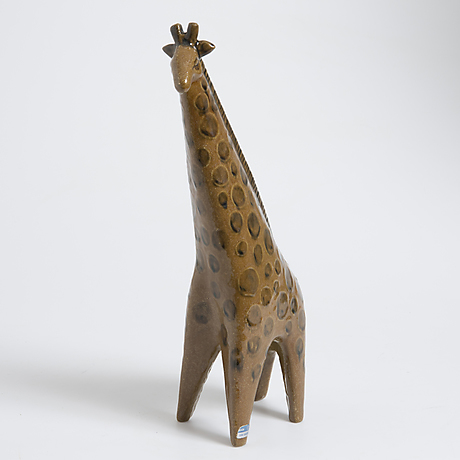 FIGURE, giraffe, Lisa Larson, Gustavsberg. Ceramics & Porcelain ...