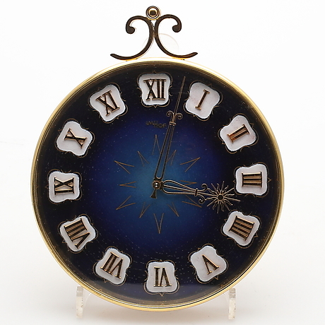 TABLE CLOCK, Imhof, Swiss, Switzerland, 1900s. Clocks & Watches ...