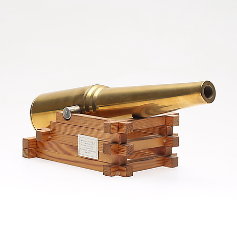 TABLE CANNON, brass, Finspongs Styckebruk, 1900s. Silver & Metals ...