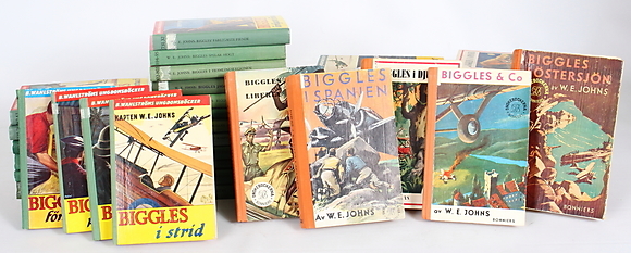 YOUTH BOOKS, 41 pcs, Biggles. Books, Maps & Manuscripts - Auctionet