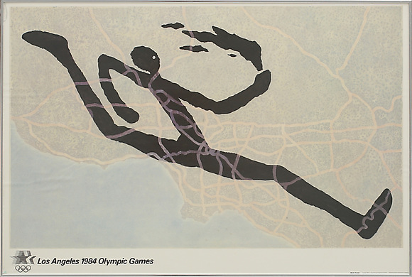 MARTIN PURYEAR. Affisch, tryck, OS 1984 Los Angeles. Konst - Övrigt ...