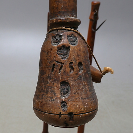 BESMAN, 3 st, trä, 1700-tal. Allmoge - Verktyg & Redskap - Auctionet