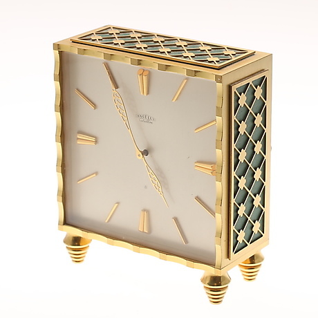 TABLE CLOCK, brass, Angelus Carillon, 20th century. Clocks & Watches ...