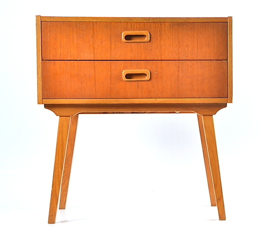 Chest of drawers, 2-drawer, 1960s/70s. Furniture - Chests of drawers ...