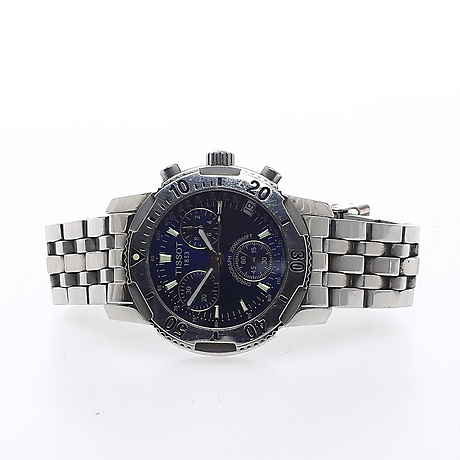 WRIST WATCH, Tissot Chronograph 200m/660FT, quartz, movement ETA cal ...