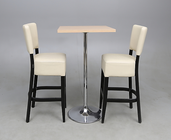 BAR TABLE WITH CHAIRS, a pair, Ton, 2000s. Furniture - Sofas & seatings ...