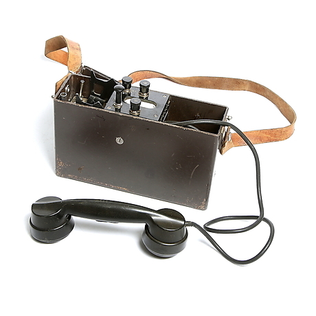 FIELD TELEPHONE, Ericsson, mid-20th century. Miscellaneous - Technica ...