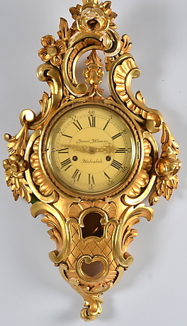 PENDULUM, gilded, Janne Nilsson, Halmstad. Clocks & Watches - Wall ...