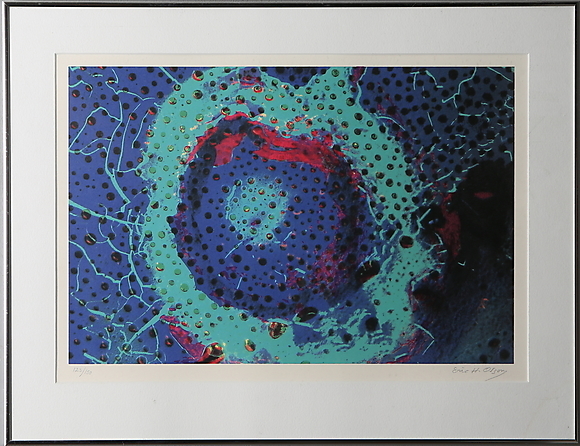 ERIC H OLSON. Color serigraph, signed and numbered 123/150. Art ...
