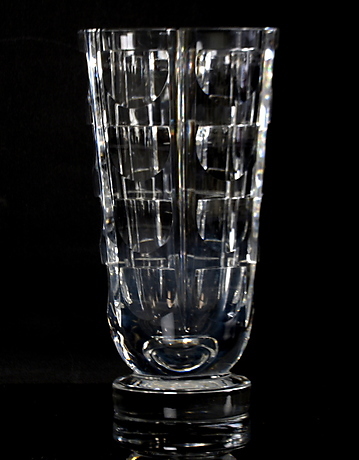 VAS, kristall, "Tusen Fönster", Simon Gate, Orrefors. Glas - Övrigt ...