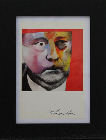 RICHARD HAMILTION. "Portait of Hugh Gaitskell as monster in filmland ...