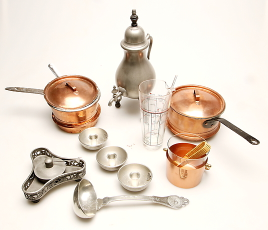 COLECCIÓN Peltre y COBRE. Plata y metal - Estaño, latón y cobre - Auctionet