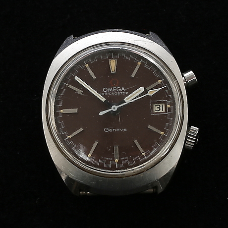 WRIST WATCH, Omega Chronostop, manual, cal. 920, steel case, circa 1969 ...
