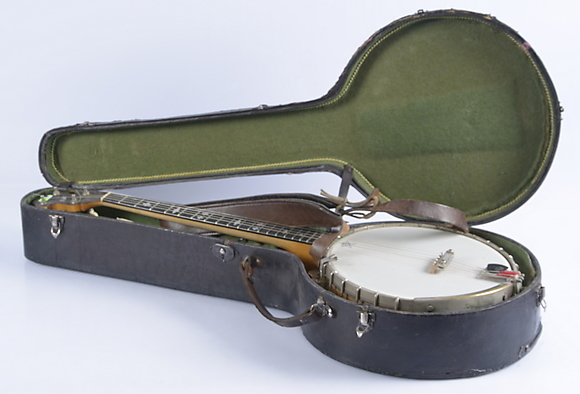 Banjo 4 String Cid 1900s Miscellaneous Musical Instruments
