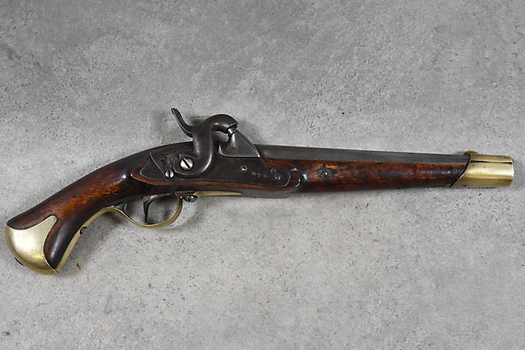 FLANK PISTOL, percussion lock M/ 1820-59 for the Hussars of the Life ...