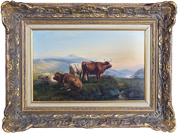 WILLIAM LUKER D. Ä., 1828 - 1905 (TÄTIG IN LONDON UND FARINGDON ...