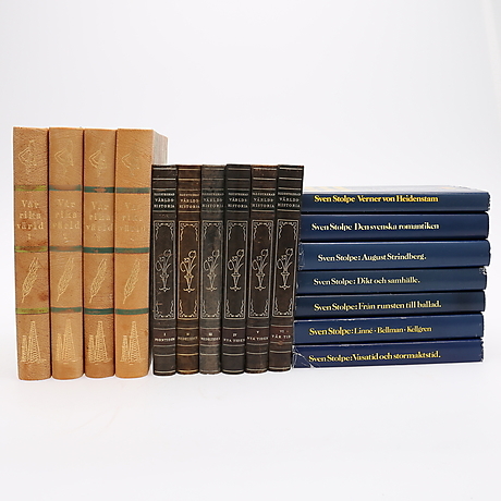 BÖCKER (17) bl a Svenska folkets litteraturhistoria (Sven Stolpe ...