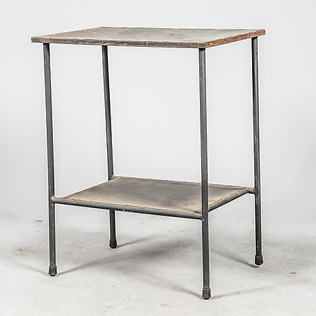 PLANTING TABLE, painted metal, industrial design. Furniture - Tables ...