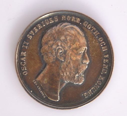 MEDAL, silver. Coins, Medals & Stamps - Coins - Auctionet