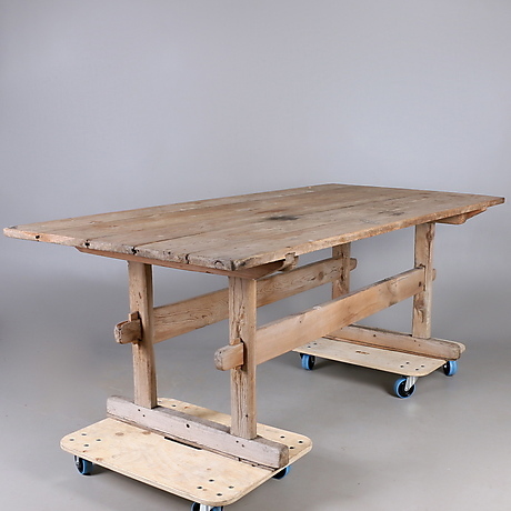BOCKBORD/BAKBORD, furu, 1800-tal. Möbler - Bord - Auctionet