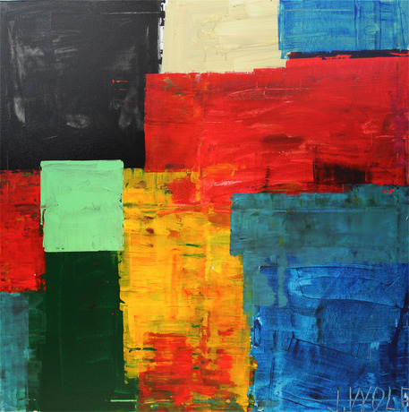 JAN WOLF. Puerto Rico. Acrylic on canvas. Signed J Wolf. Art ...