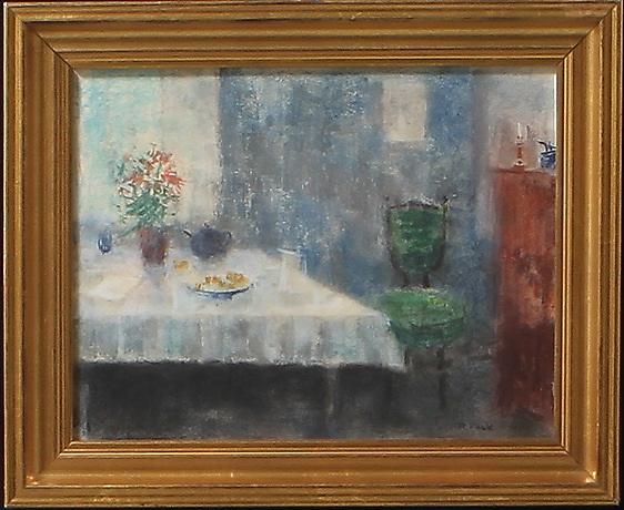 RAGNAR FALK. Still life, pastel, signed. Art - Paintings - Auctionet