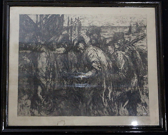 EMIL ZOIR. Radierung, signiert E Zoir, datiert 1913. Kunst & Gemälde ...