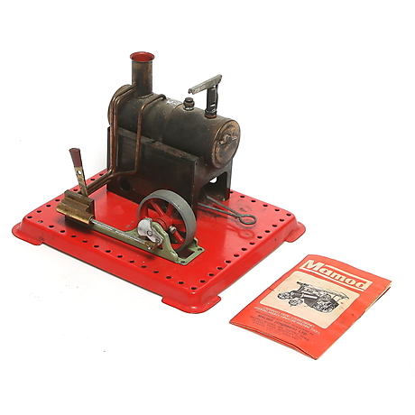 STEAM ENGINE, tin, Mamod, England. Mid-20th century. Toys - Auctionet