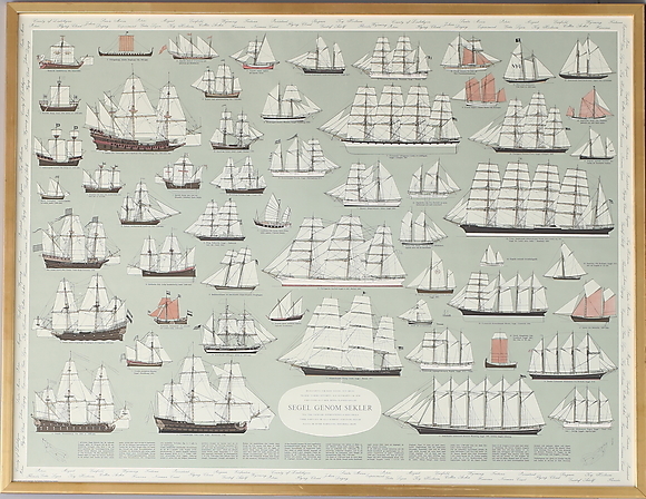 PLANSCH, "Sail through the ages", Gordon Macfie. Art - Other - Auctionet