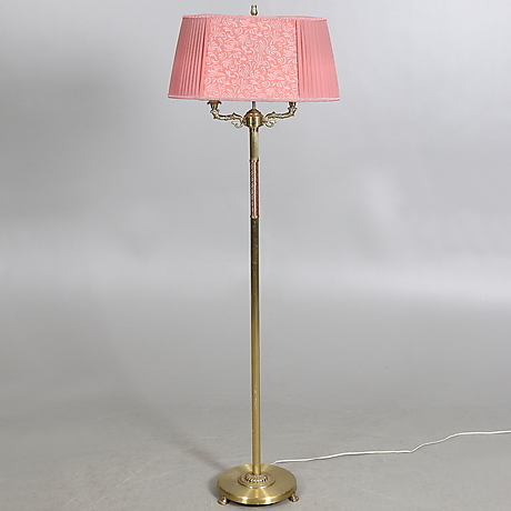 GOLVLAMPA, mässing, 1900-talets mitt. Belysning & Lampor - Golvlampor ...