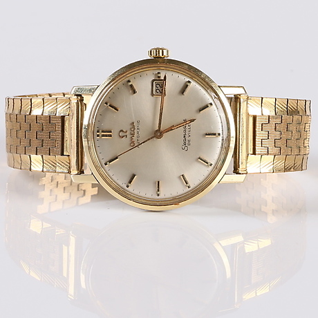 ARMBANDSUR, herr, Omega Seamaster Deville Automatic, 1900-tal. Klockor ...