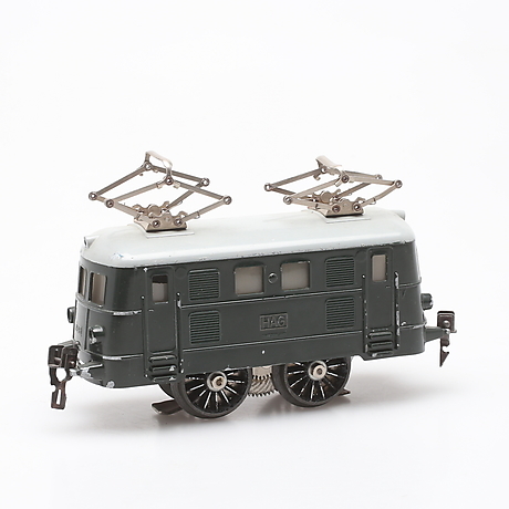 MODEL LOCOMOTIVE, metal, HAG, Switzerland, 1946. Toys - Auctionet