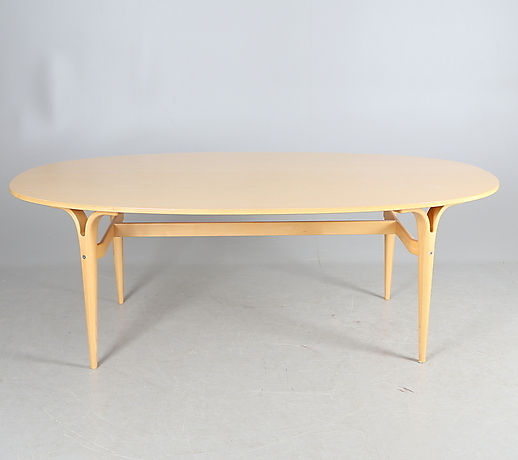 BRUNO MATTSSON. Coffee table, "Superellipse", 19/2000s. Furniture ...