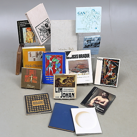 ART BOOKS, 16, among others Kandinsky, GAN, Dan Wolgers, 1900s. Books ...