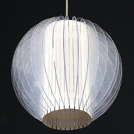 CEILING LAMP, metal and plexiglass slats, 2000s. Lighting & Lamps ...