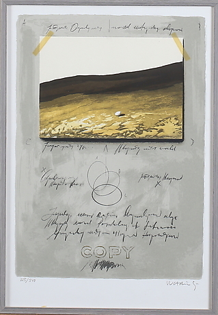 JÖRGEN WARING. Color lithograph, signed and numbered 225/340. Art ...