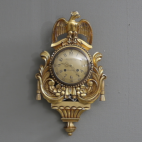 VÄGGPENDYL, gustaviansk stil, Martin Malmberg, Linköping. Klockor & Ur ...