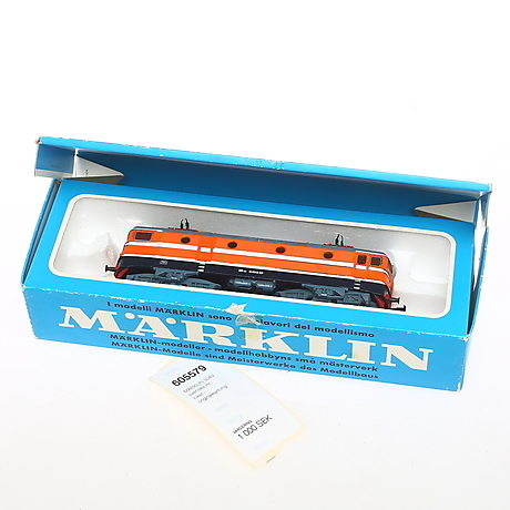 MÄRKLIN 3043 Swedish Rc locomotive in original box. Toys - Auctionet