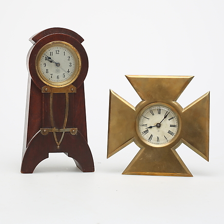 ALARM CLOCK/DESK CLOCK, 11 pcs, Junghans, Looping, O. Rydé Malmö ...