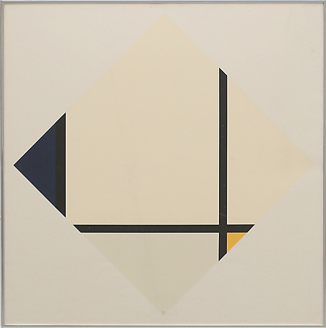 PIET MONDRIAN. After. Geometric composition, signed PM, dated 25. Art ...