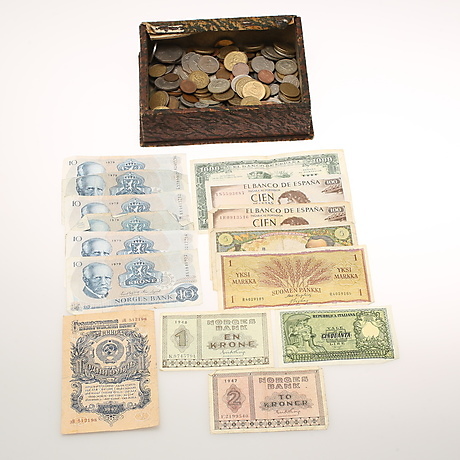 COINS, BANKNOTES. Coins, Medals & Stamps - Coins & Banknotes - Auctionet