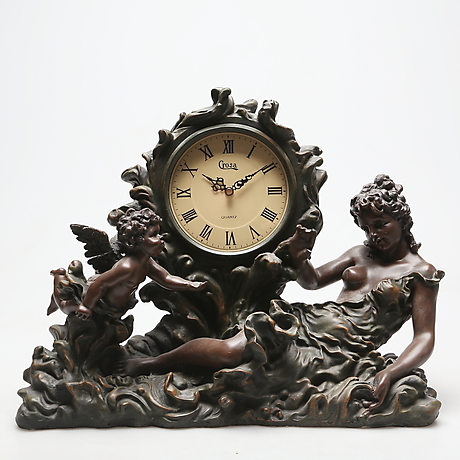 TABLE CLOCK and WALL CLOCK, Crosa, plastic, 1900s. Clocks & Watches ...