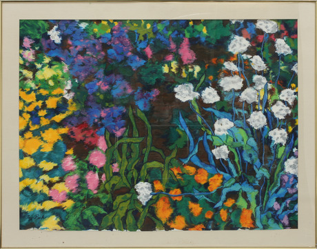 FAY PECK. Mixed media, signed. Art - Paintings - Auctionet