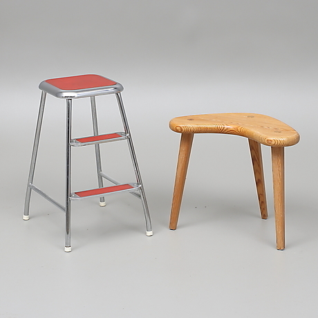 STEGPALL Awab samt PALL, furu. Möbler - Övrigt - Auctionet