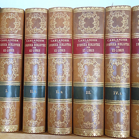 CARLANDER, C. M. Books, Maps & Manuscripts - Auctionet